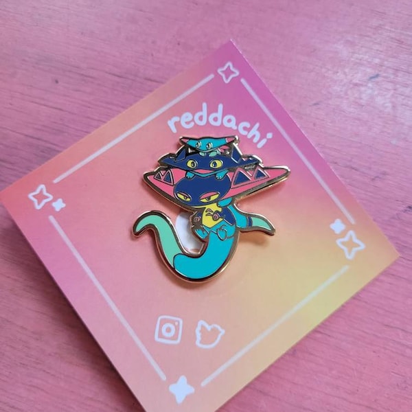 Poke Enamel Pins | Appletun, Applin, Dreepy, Drakloak, Dragapult ...