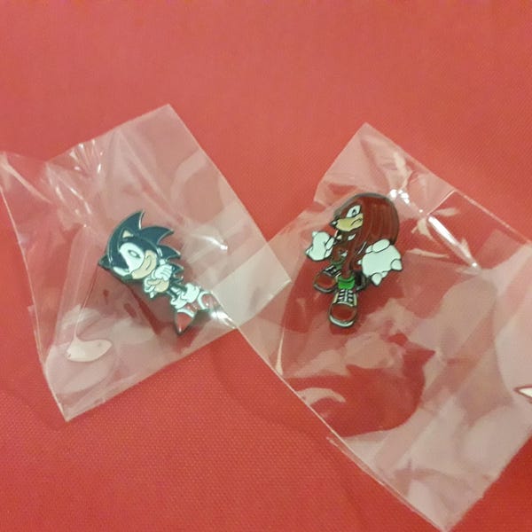 Hedgehog Retro Gaming Enamel Pins Gift Set Rpg Game Gifts Funny Pins ...