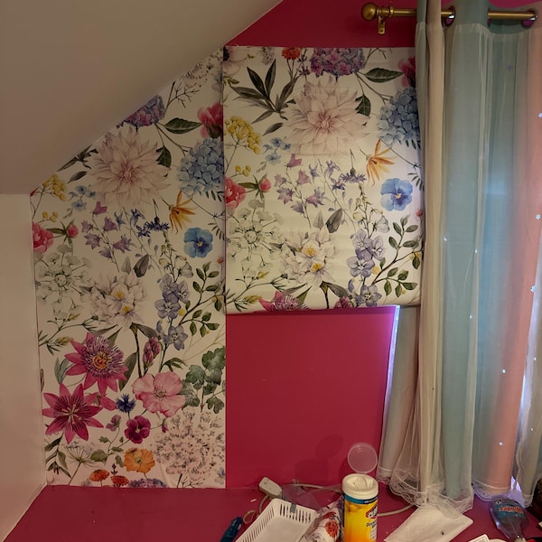 Giant World Map Wall Mural - Removable Wallpaper Map of the World ...