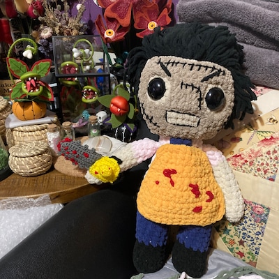 Cuddly Slasher Doll/handmade Slasher Plushie, Plush Stuffed Slasher ...