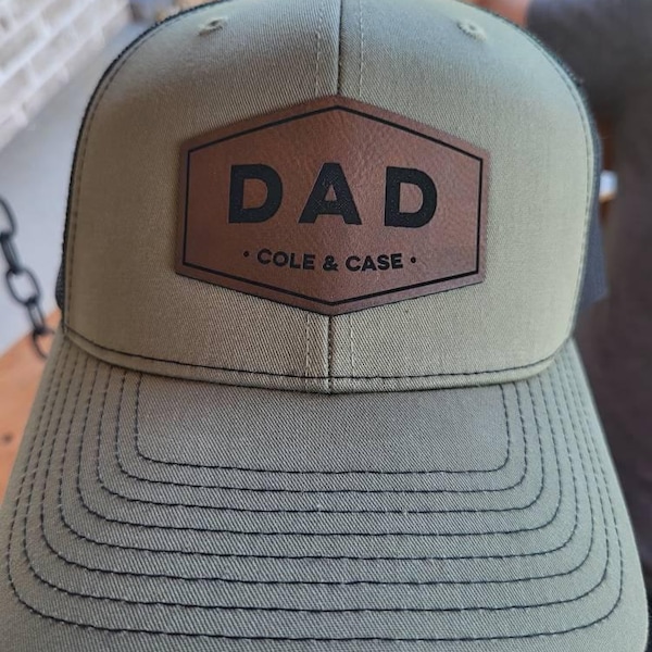 Personalized Dad Patch Hat, Dad Birthday Gift, New Dad Gift, Gift for ...