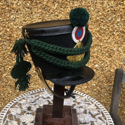 French Backpack Havresac 100% Real Natural Cow Skin Leather - Etsy