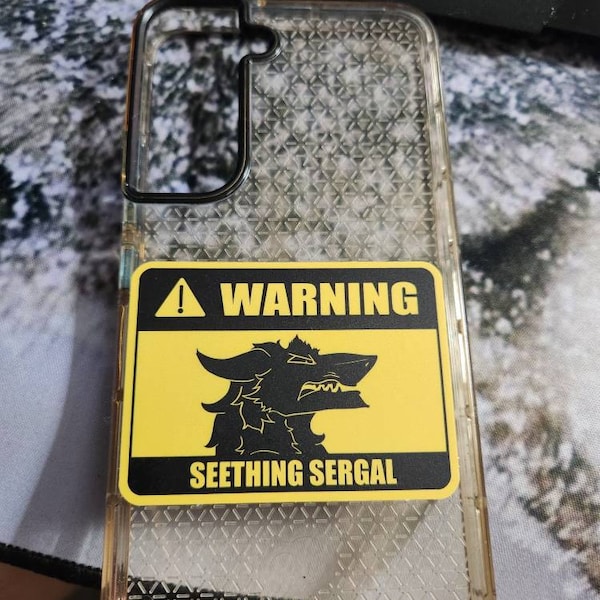 Angry Avali Vinyl Sticker - Etsy