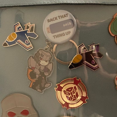 Chibi Jets Hard Enamel Pin Transformers, Decepticons - Etsy