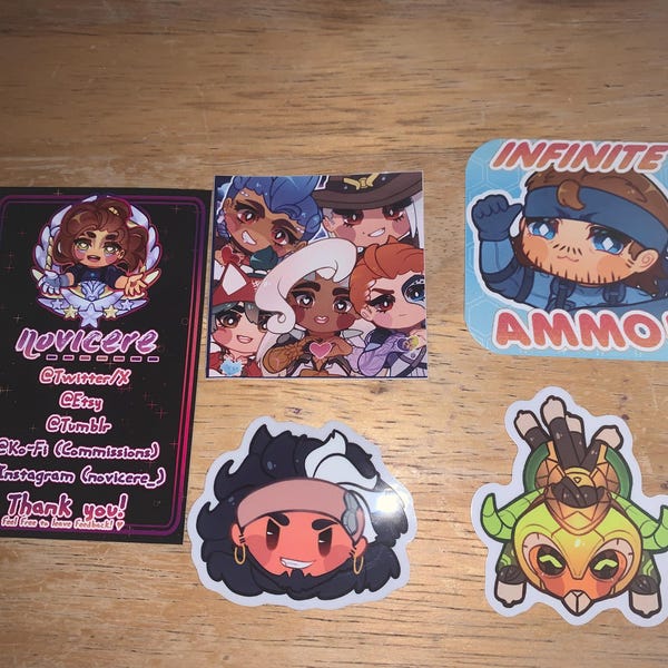 Overwatch - Tank Stickers - Etsy