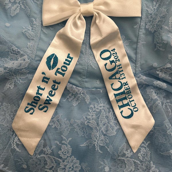 NIALL HORAN Inspired Tour Bow FASTSHIPPING Bff Birthday Gift - Etsy