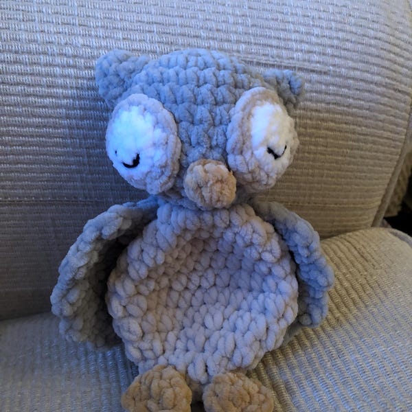 Pattern: Oakley the Owl Snuggler Pattern, Crochet Owl, Crochet Pattern ...