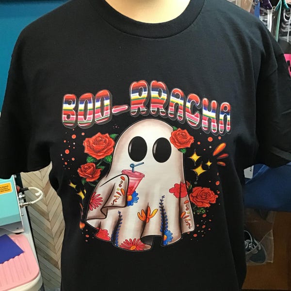 Boo-rracha Serape Ghost Png, Sublimation Design, Mexican Serape ...
