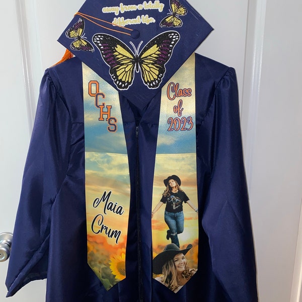 Stole Template, Graduation Stole Template, Stole Template SVG PSD ...