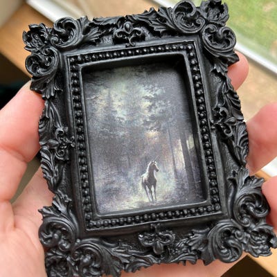 Gothic Wall Art Oddities and Curiosities AI Framed Wall Hanging Dark ...