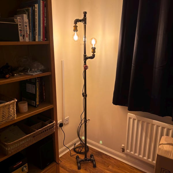 Clean Simple Table Lamp, Choice of Colours, Finishes and Bulb Type ...