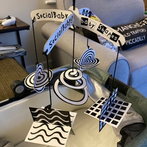Black and White Visual Stimulation Box for Newborn Babies - Etsy