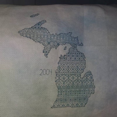 Cross Stitch Alphabet Cursive Cross Stitch PDF, Beautiful Alphabet by ...