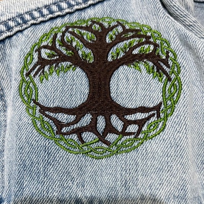 Celtic Wolf Machine Embroidery Designwolf Embroidery Design - Etsy