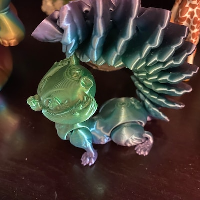 3D Printed Flexi Ball Python Snake - Etsy