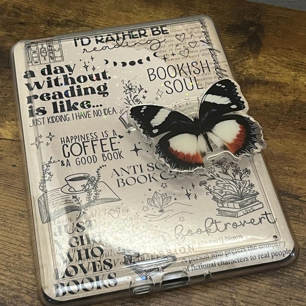 Kindle Insert Kindle Srickers Brown Paper E-reader Holographic Insert ...