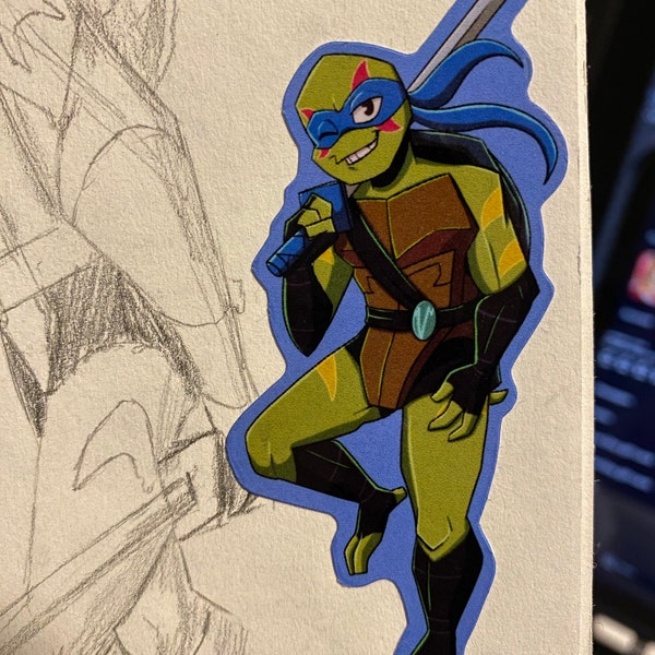 Rize of Tmnt Stickers - Etsy