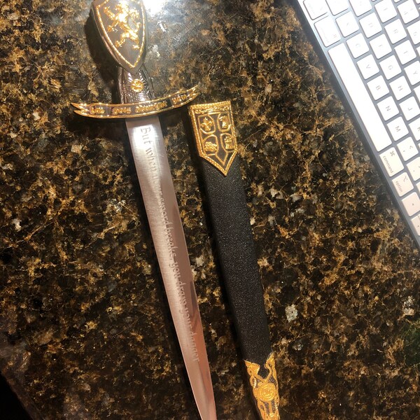 Personalized Lionheart Dagger With Free Engraving - Etsy
