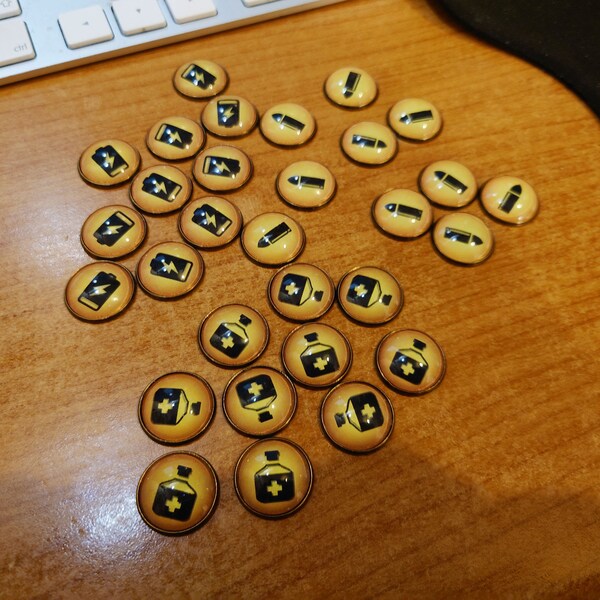 Dungeons and Dragons D&D 5E Compatible Premium Brass Backed Class ...