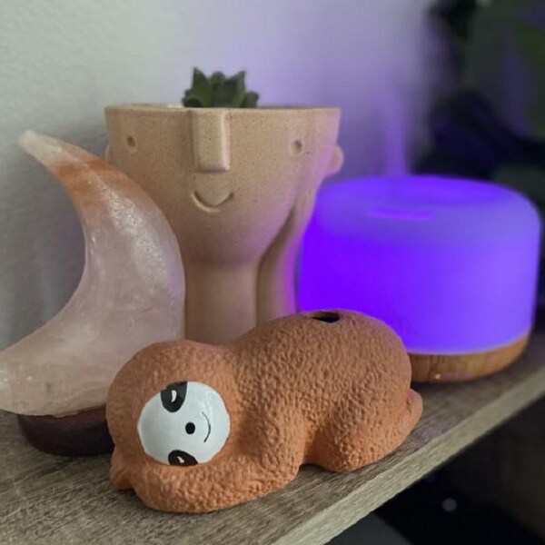 Essential Oil Diffuser White & Wood Grain Diffuser - Etsy