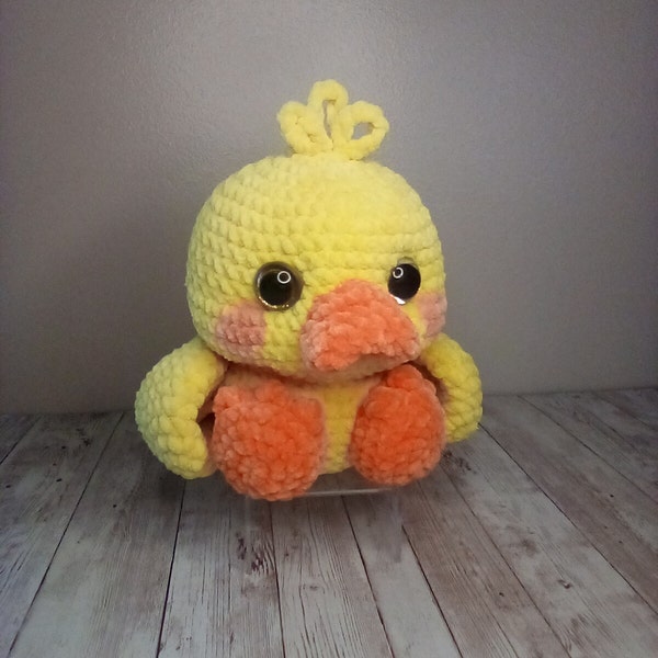 Barnyard Duck Crochet Pdf Pattern With Mallard and Chicken Mods - Etsy
