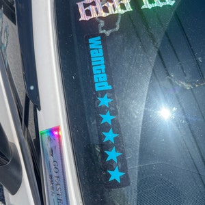Hearts JDM Car Livery Decal Sticker Side Vehicle Wrap Bumper Sticker ...