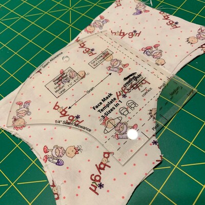 Creative Grids Face Mask Template 3 Sizes in 1 CGRFACE - Etsy