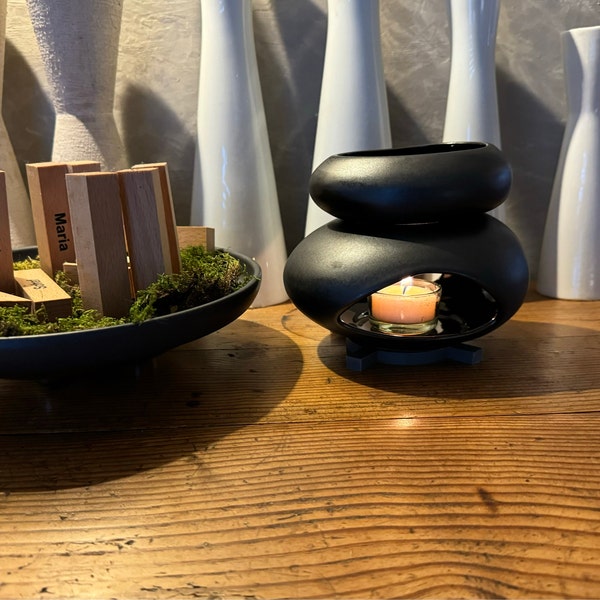 Handmade Ceramic Oil Burner for Essential Oils and Wax Melts | Multiple ...