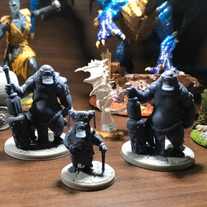 Wappellious Spellbrush Wizard Resin Miniature for D&D | Etsy