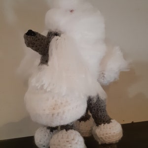 Crocheted Old English Sheepdog PDF Pattern Digital Download - Etsy