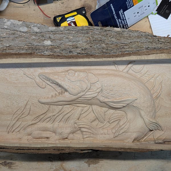 Fishing - STL File for CNC Wood Carving, Cnc Router Files - Etsy