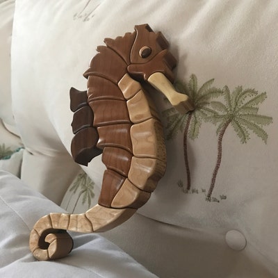 Wood Intarsia Tropical Fish Pattern Only - Etsy