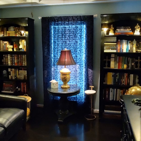 Bookshelf Lamp. Bookcase Light. Bookshelf Decor. Home Library Decor ...