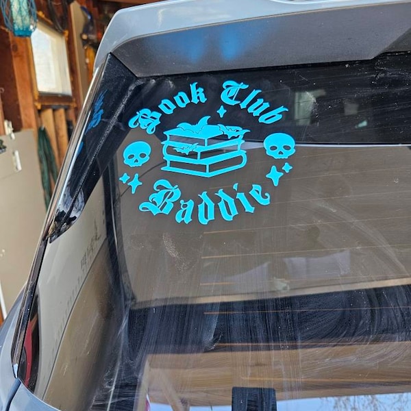 Living Dead Girl Decal, Car Decal, Spooky Car Banner, Goth Windshield ...