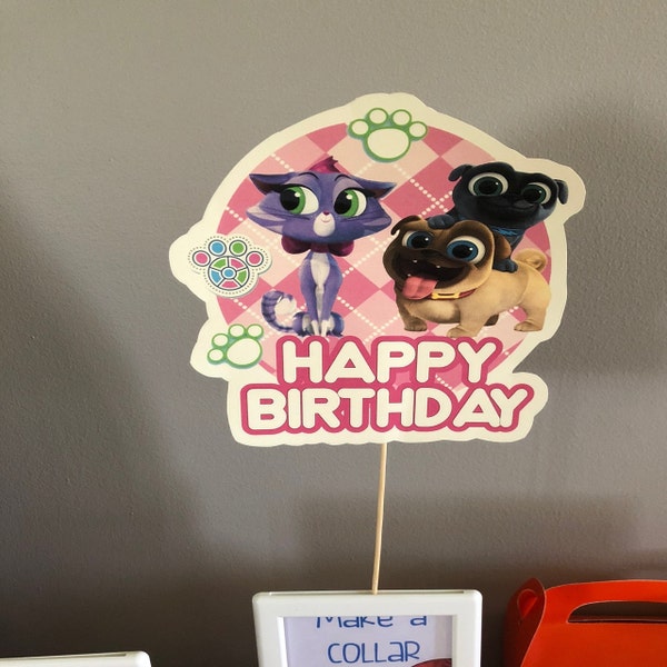 Puppy Dog Pals Centerpieces, Puppy Dog Pals Printable Centerpieces ...