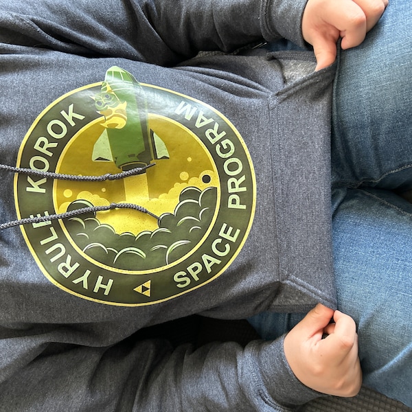 Korok Space Program Sweatshirt, Zelda Korok, Hyrule Korok Sweatshirt ...