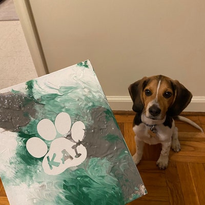 Artwork by Your Dog Dog DIY Craft Kit Paw Personalized Custom - Etsy