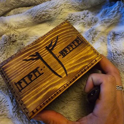 XL Viking Norse Pagan Rune Container & Offering Box - Etsy