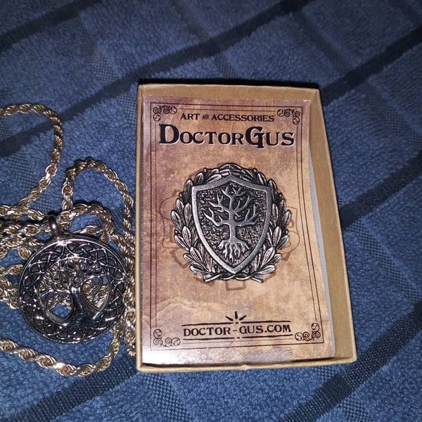 Tree of Life Heraldic Badge Heraldry Cosplay Pin Handcrafted Pewter ...