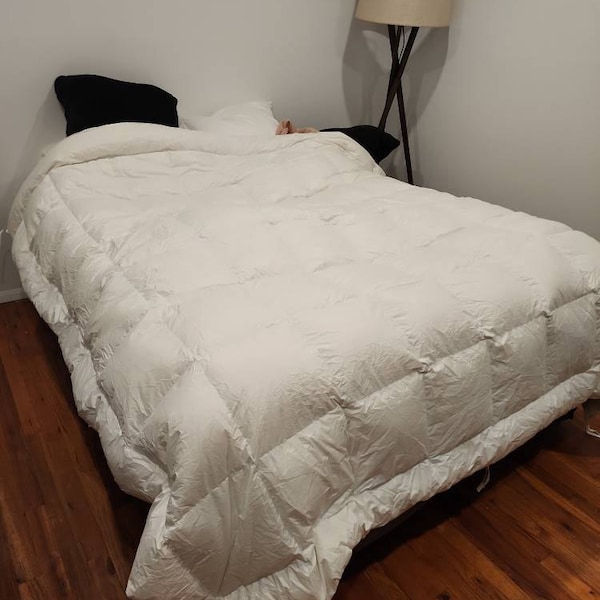 750 Fill Power 90% Hungarian Goose Down Sandwich Pillow - Etsy