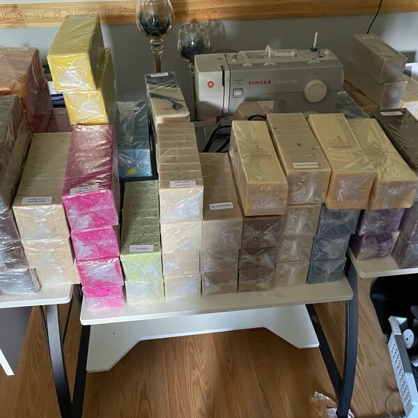 100 Wholesale Soap Loaves | Bulk Soap, Handmade Soap Loaf for Resale ...