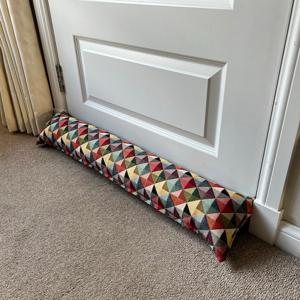 Draught Excluder - Handmade, Tapestry Style Fabric - Lots of Designs ...