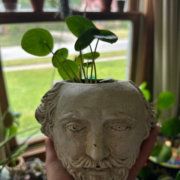 Shakespeare Pot Head - Etsy