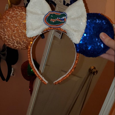 Florida Gators Mickey Minnie Mouse Ears University of Florida - Etsy
