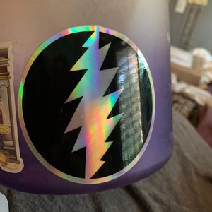 Alpine Ruby Waves Sticker - Etsy