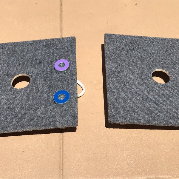 18x18 Mini Premium 1 Hole Washer Toss Washers Game Boards by Get ...