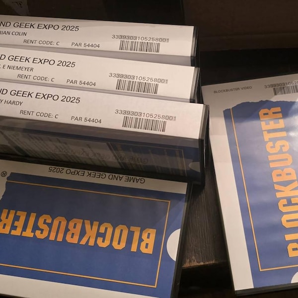 Nostalgic!!! Classic VHS Blockbuster Tape - Etsy