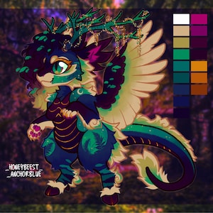 Custom Original Character Design Furry/fursona Adoptable - Etsy