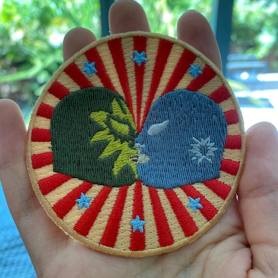 Feminist Iron on Patch / Cosmic Patch / rule the World Patch - Etsy