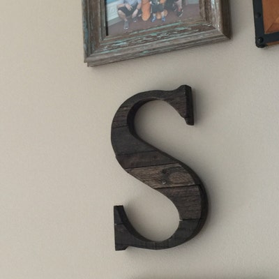 Farmhouse Decor, Wooden Letter, Country Home Decor, Wood Letter, Wall ...